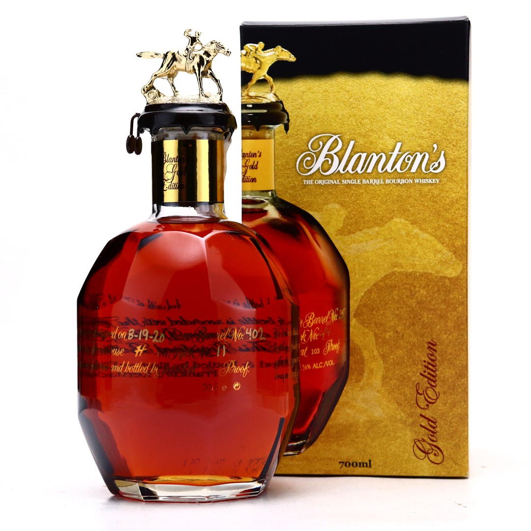 Blanton's Single Barrel Gold Edition dumped 2020 | Whisky Auctioneer