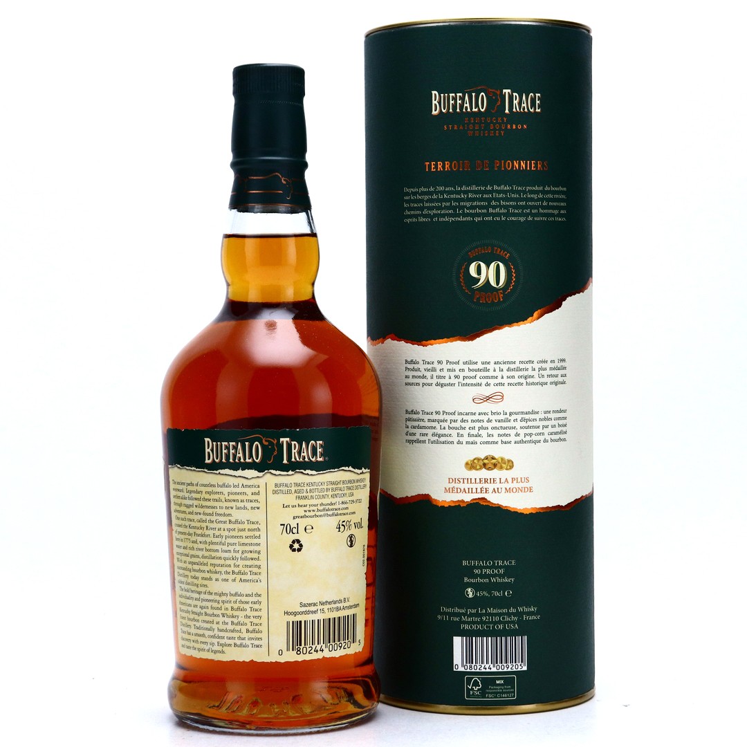 Buffalo Trace Kentucky Straight Bourbon 90 Proof 70cl | Whisky Auctioneer