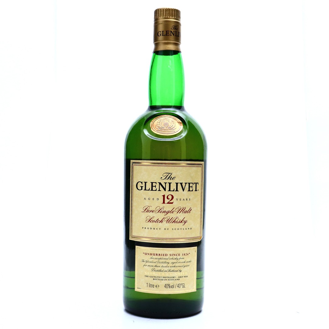 Glenlivet 12 Year Old 1 Litre 1990s | Whisky Auctioneer