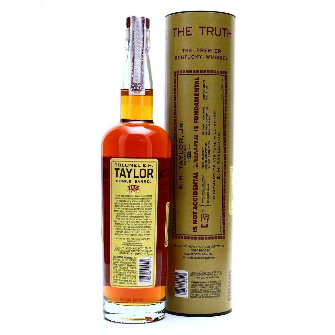 Colonel E.H. Taylor Single Barrel Bourbon 2013 | Whisky Auctioneer