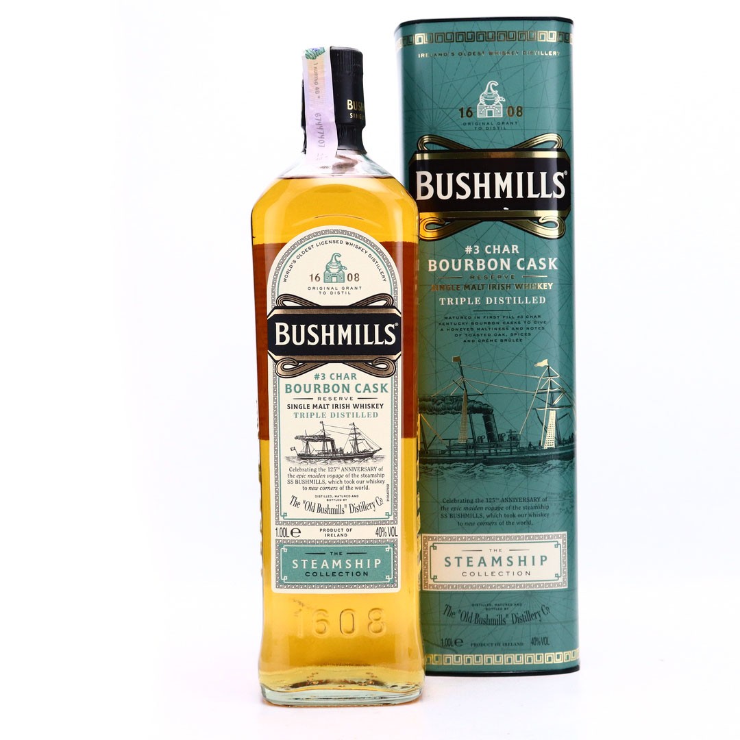 Bushmills Steamship Collection #3 Char Bourbon Cask 1 Litre | Whisky ...
