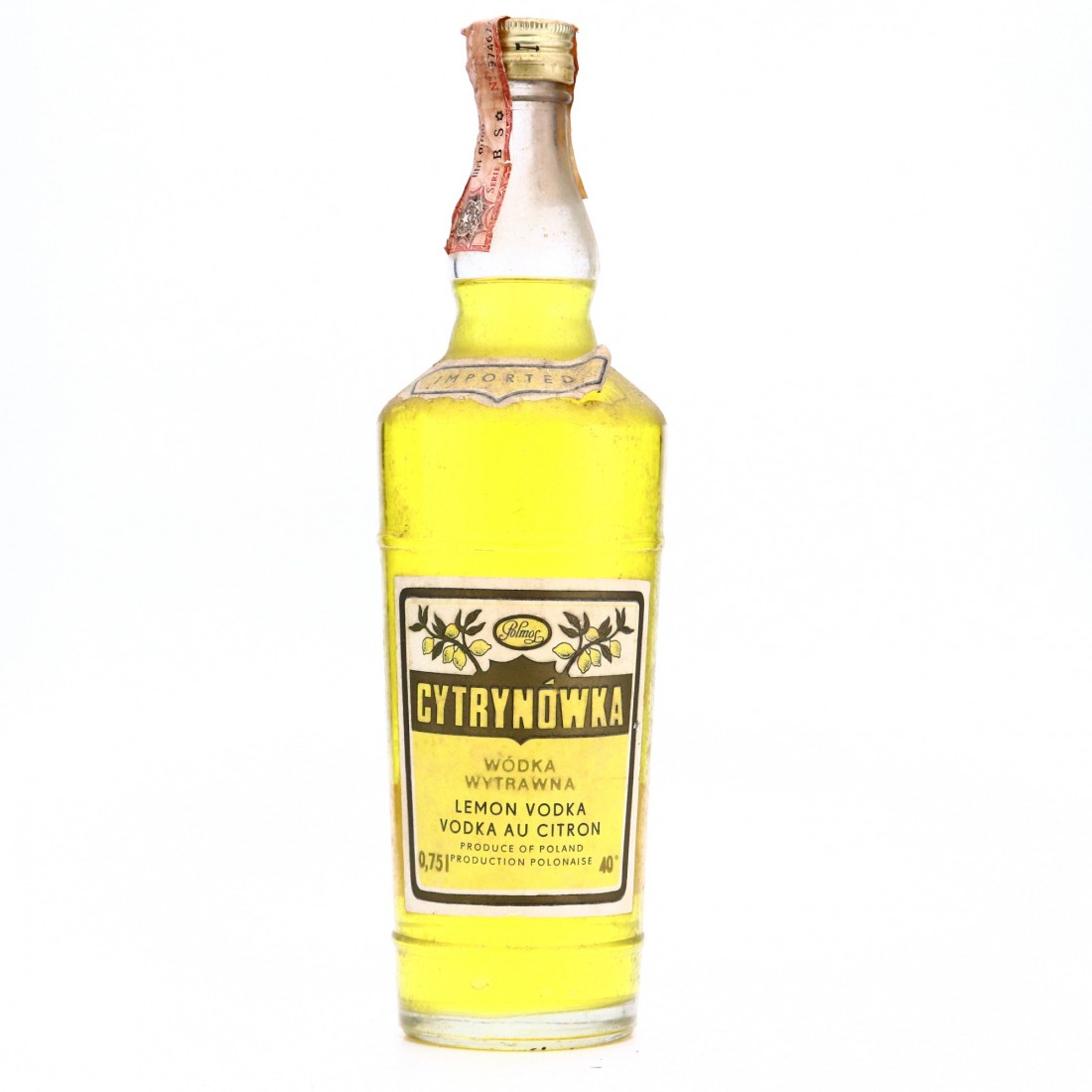 Cytrynowka Lemon Vodka 1970s | Whisky Auctioneer