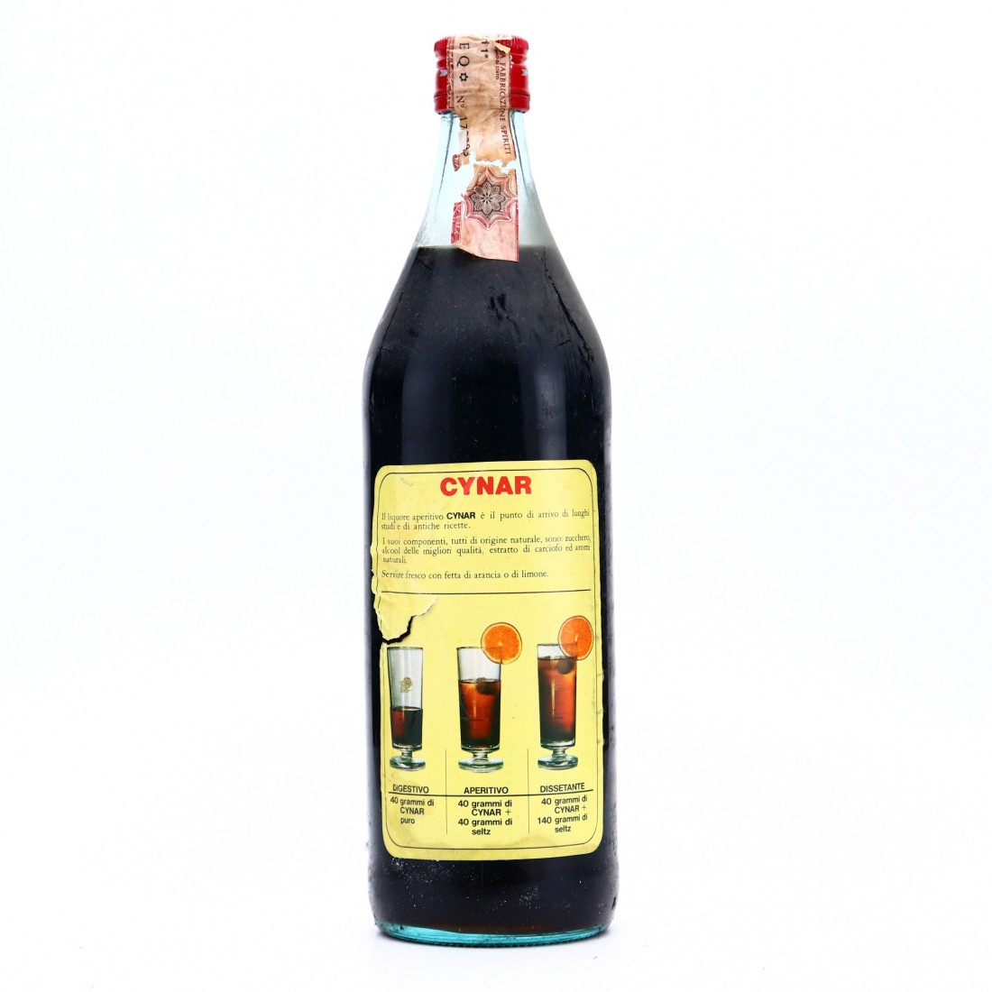 Cynar Artichoke Liqueur 1 Litre 1970s | Whisky Auctioneer