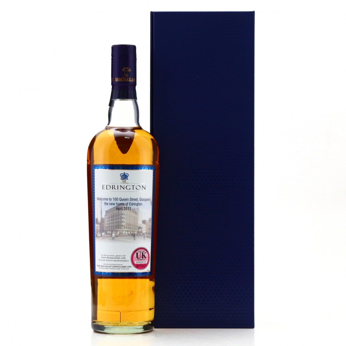 Macallan Welcome to 100 Queen Street / Edrington | Whisky Auctioneer