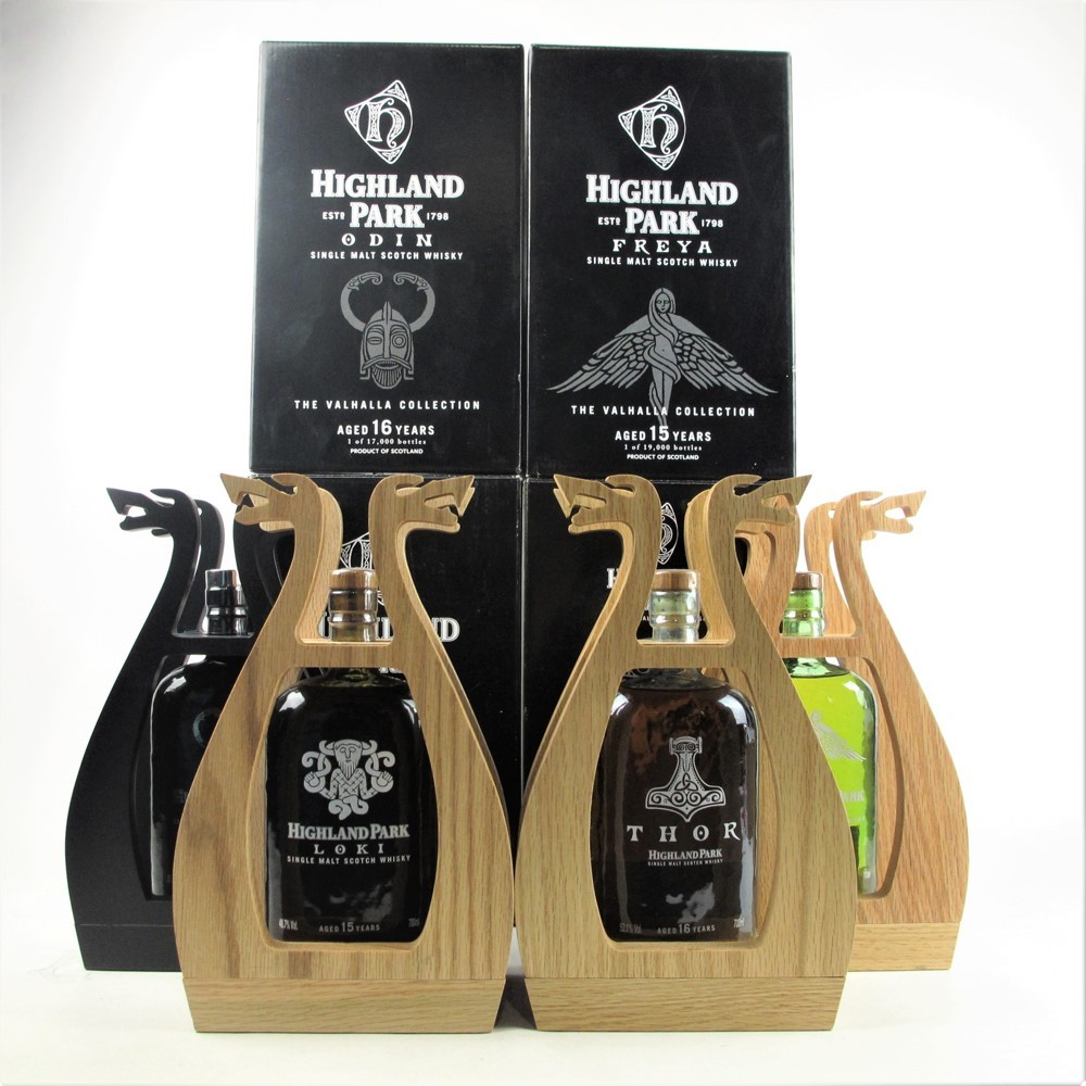 Highland Park Valhalla Collection 4 x 70cl | Whisky Auctioneer
