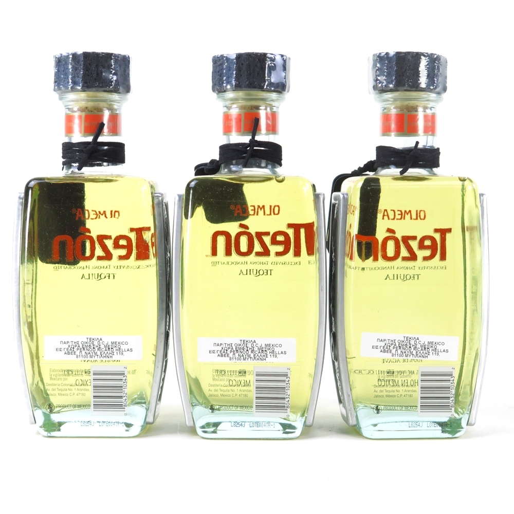 Olmeca Tezon Tequila 3 x 70cl | Whisky Auctioneer