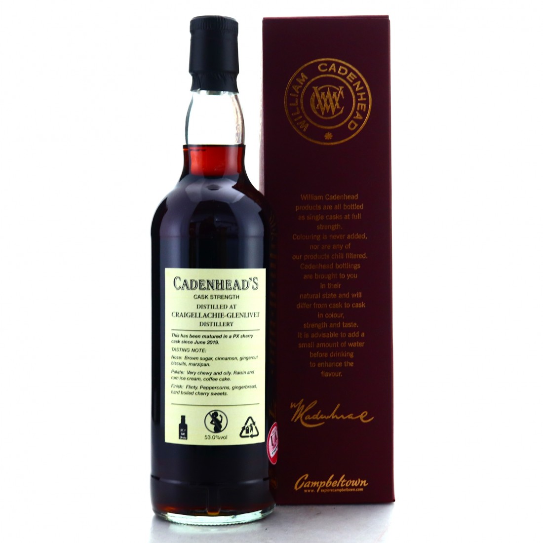 Craigellachie 2007 Cadenhead's 12 Year Old Sherry Cask | Whisky Auctioneer