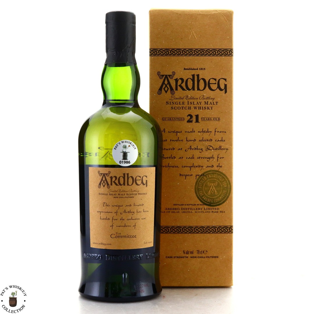 Ardbeg 21 Year Old Committee Release 2001 | Whisky Auctioneer