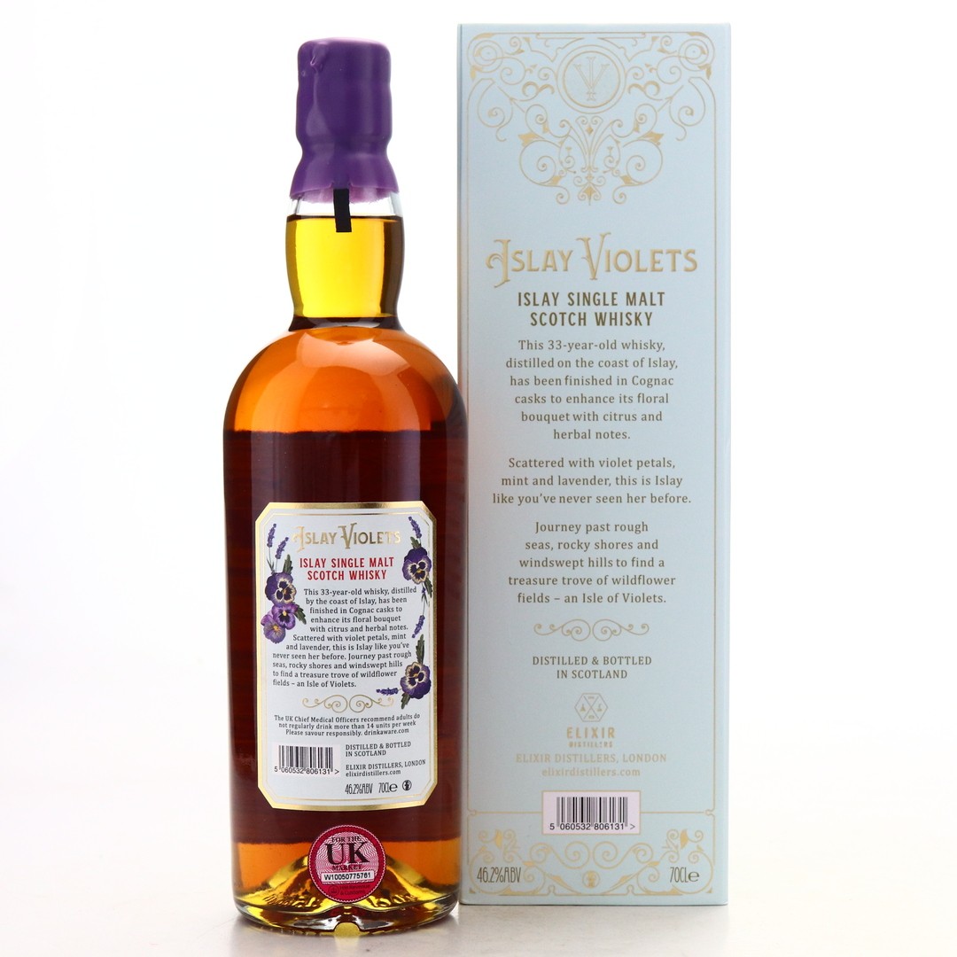 Bowmore 33 Year Old Elixir Distillers Islay Violets | Whisky Auctioneer