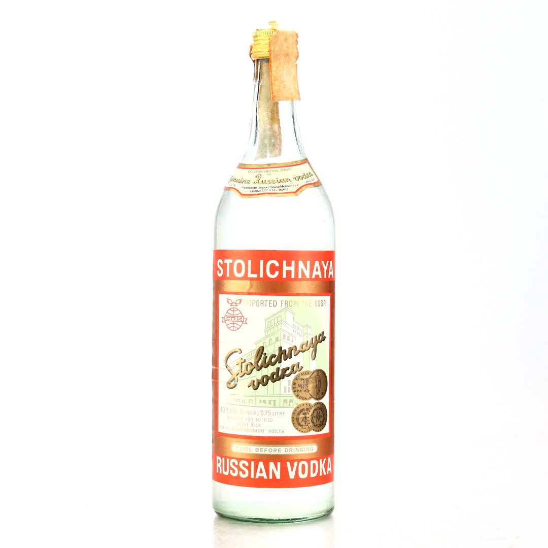 Stolichnaya Vodka 1980s | Whisky Auctioneer