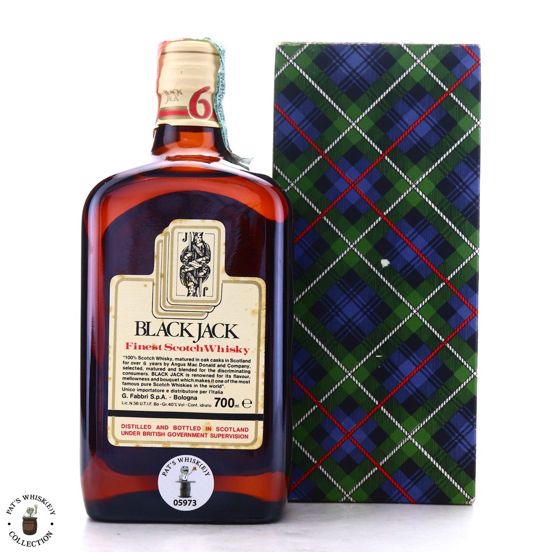 Black Jack 6 Year Old Scotch Whisky 1990s / Fabbri Import | Whisky ...