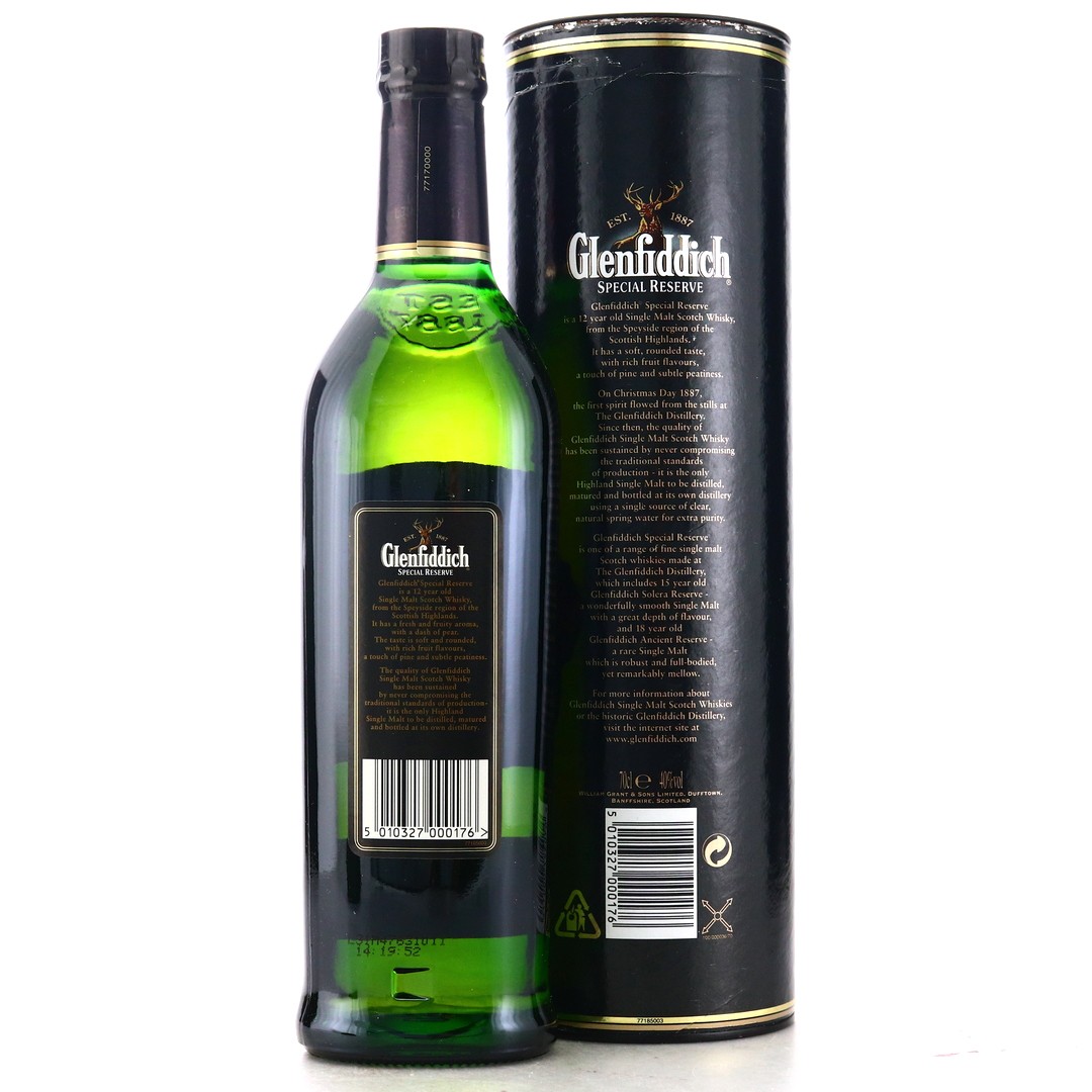 Glenfiddich 12 Year Old Special Reserve | Whisky Auctioneer