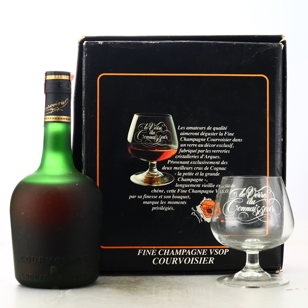 Courvoisier VSOP Fine Champagne Cognac Gift Pack 1970s | Whisky Auctioneer