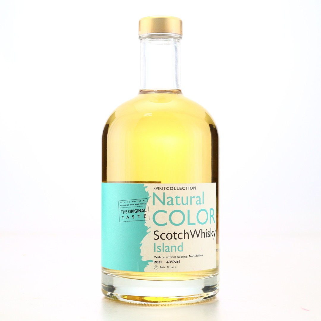 Natural Color Island Scotch Whisky Spirit Collection | Whisky Auctioneer