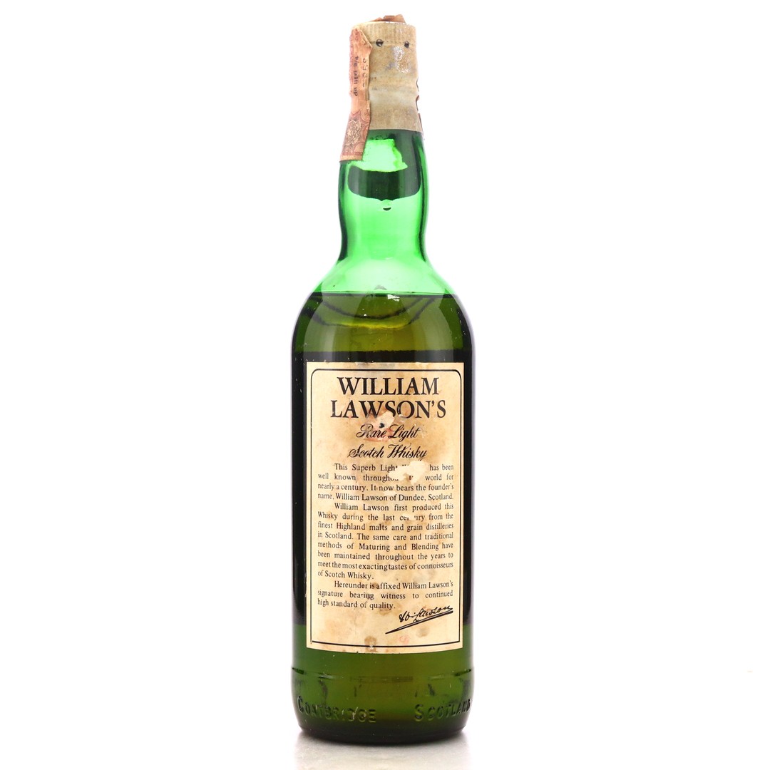 William Lawson's Scotch Whisky 1970s | Whisky Auctioneer