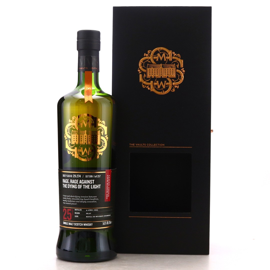 Laphroaig 1995 SMWS 25 Year Old 29.274 / The Vaults Collection | Whisky ...