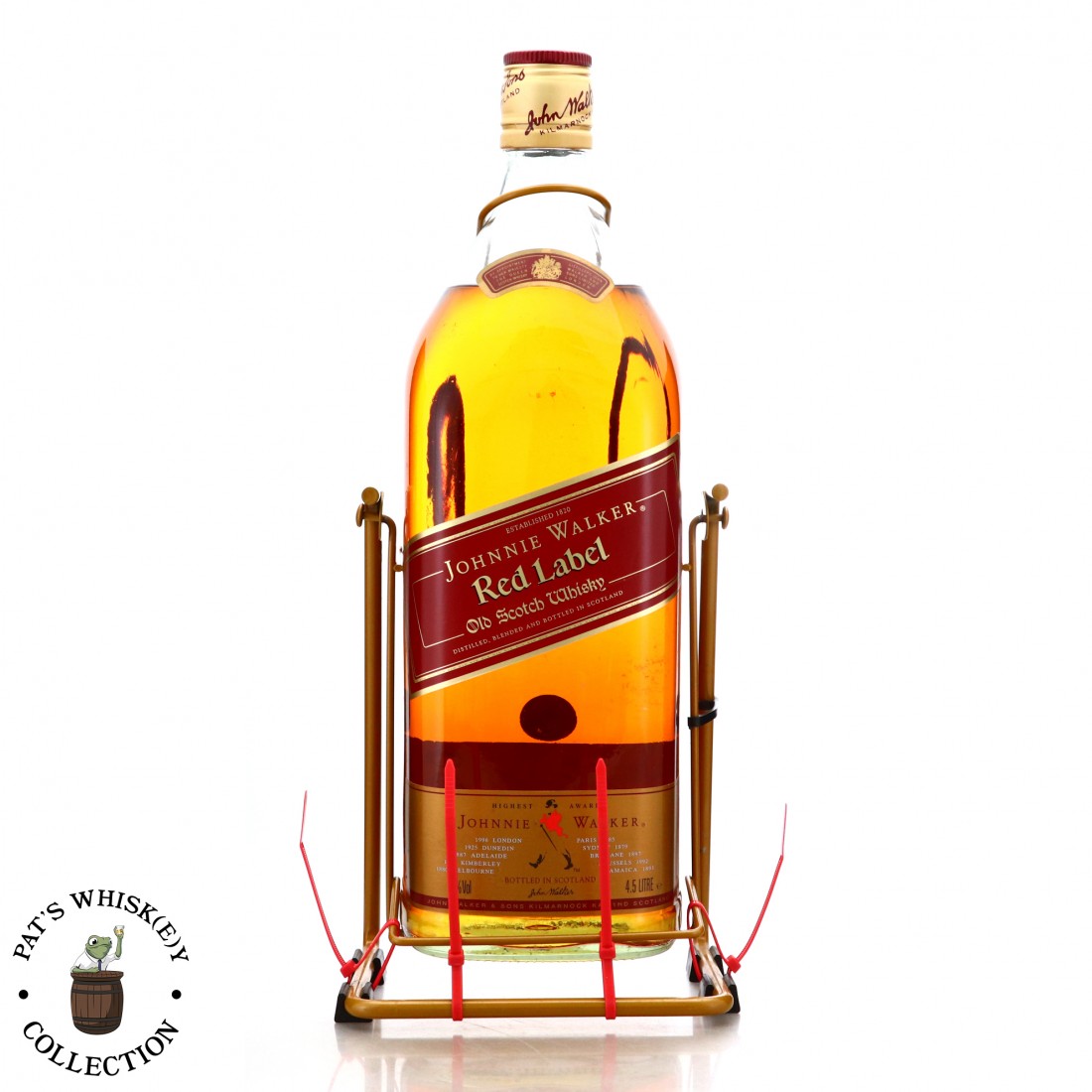 Johnnie Walker Red Label 4.5 Litre with Cradle | Whisky Auctioneer