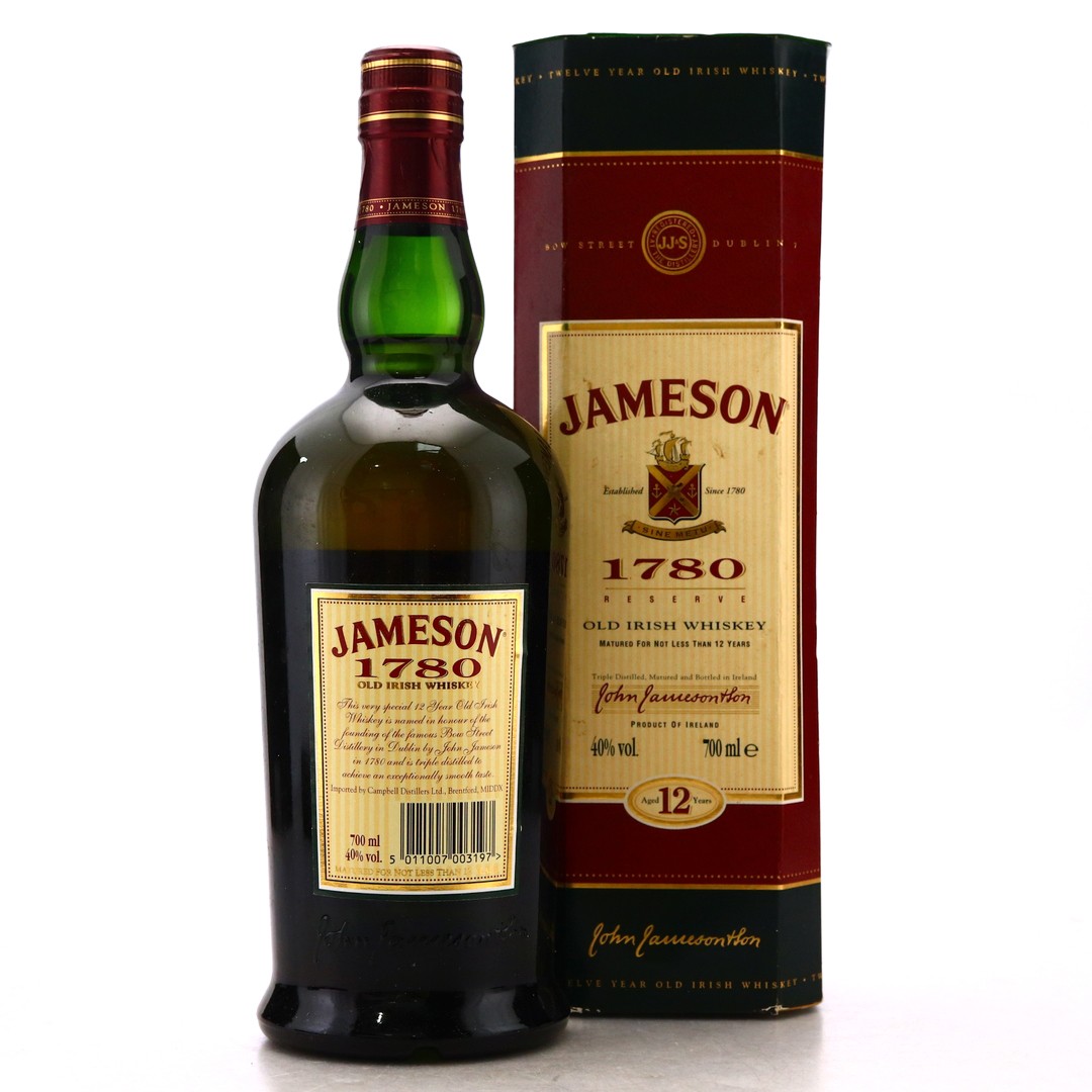 Jameson '1780' Reserve 12 Year Old | Whisky Auctioneer
