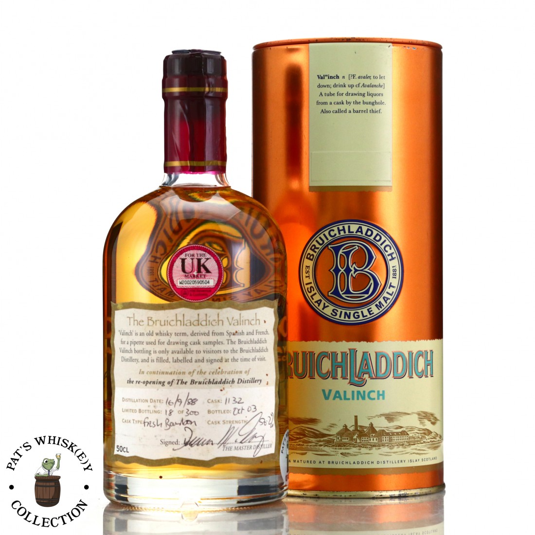 Bruichladdich 1988 Valinch 'The Re-opening of the Distillery' | Whisky ...