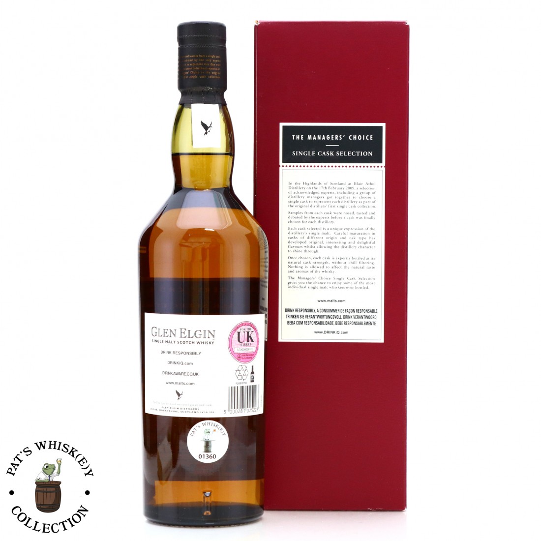 Glen Elgin 1998 Managers' Choice | Whisky Auctioneer