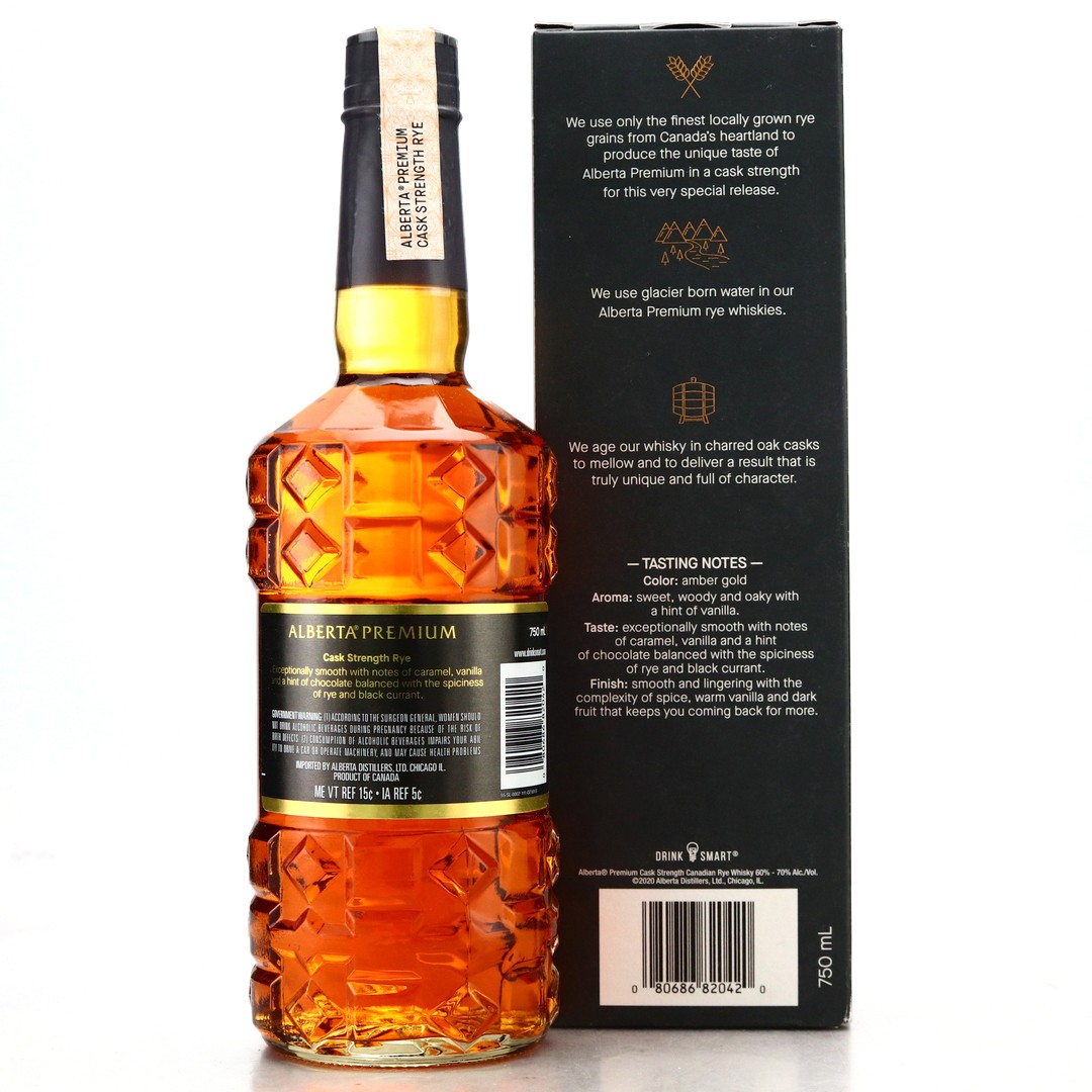 Alberta Premium Cask Strength Canadian Rye | Whisky Auctioneer
