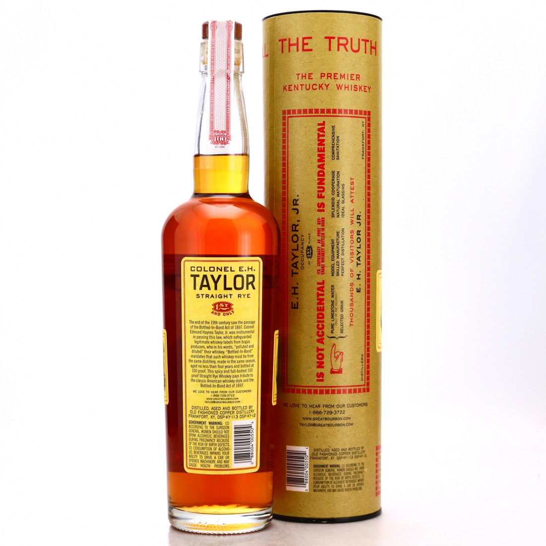 Colonel E.H. Taylor Straight Rye 2015 | Whisky Auctioneer