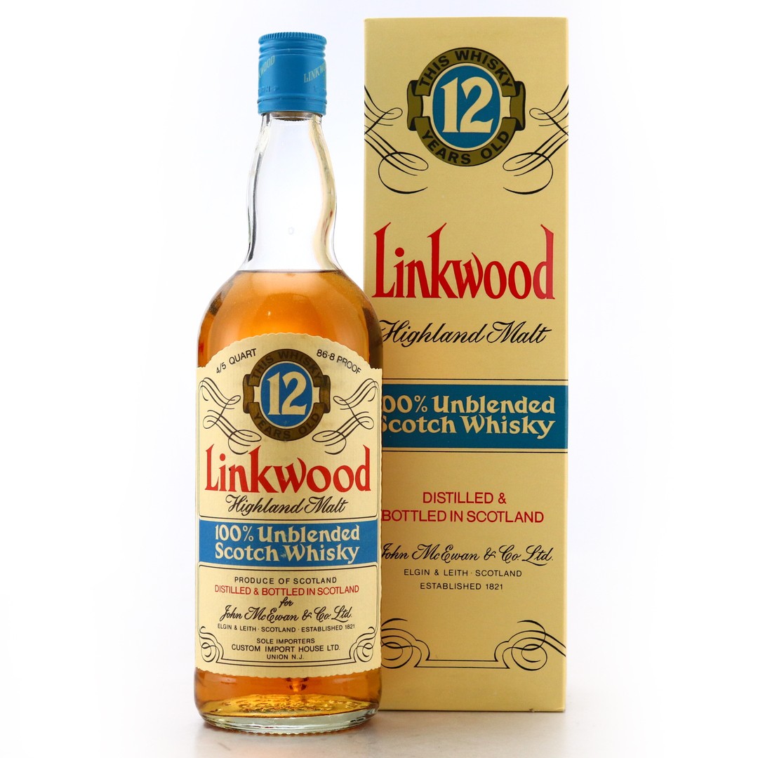 Linkwood 12 Year Old John McEwen 1970s / US Import | Whisky Auctioneer