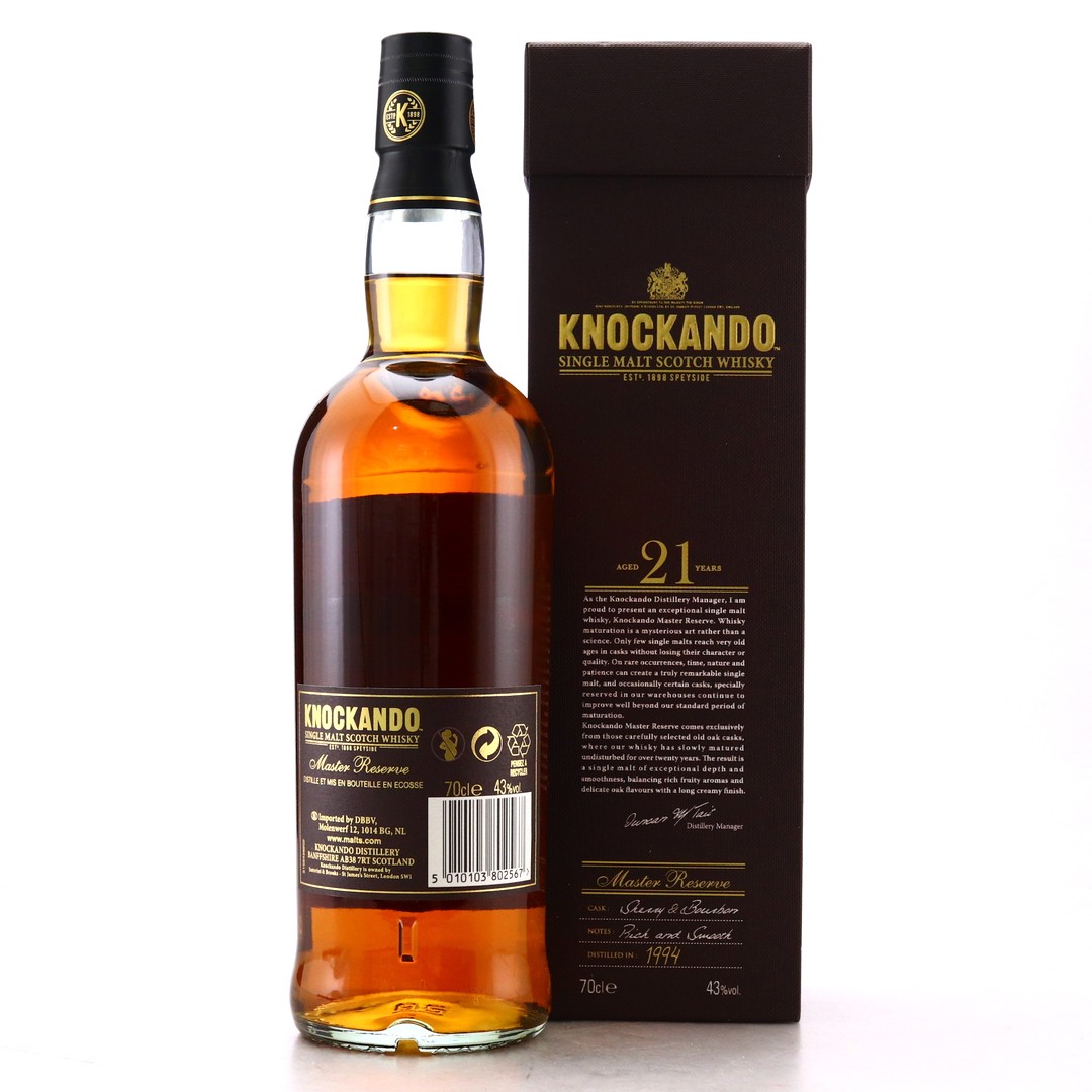 Knockando 1994 Master's Reserve 21 Year Old | Whisky Auctioneer