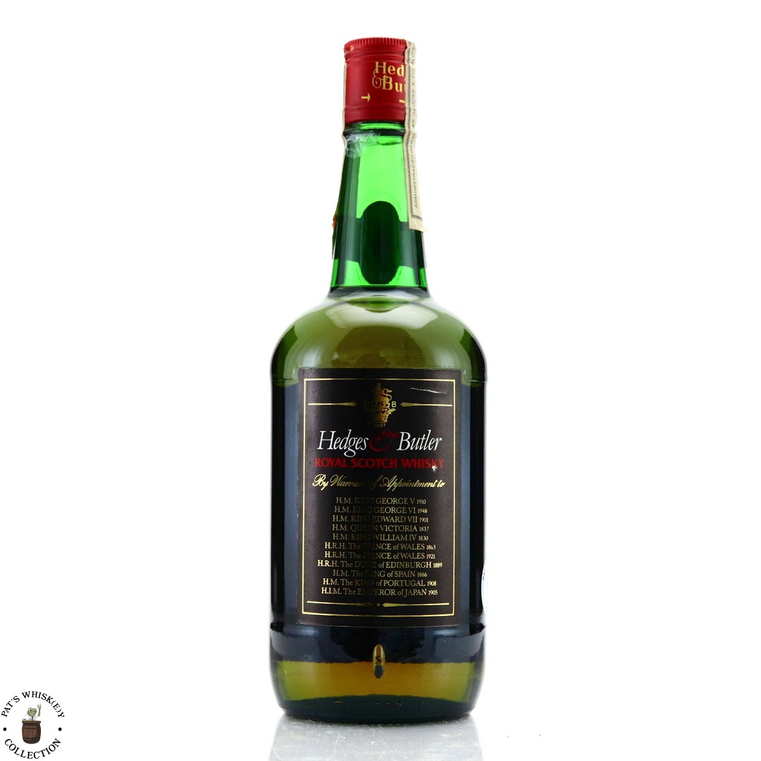 Hedges and Butler 21 Year Old Royal Imperial De Luxe 1980s | Whisky ...