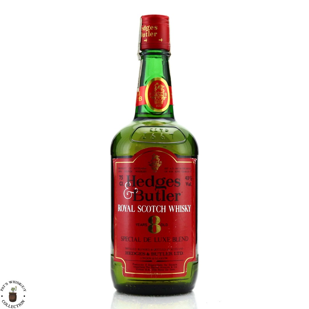 Hedges and Butler 8 Year Old Royal Special De Luxe 1980s | Whisky ...