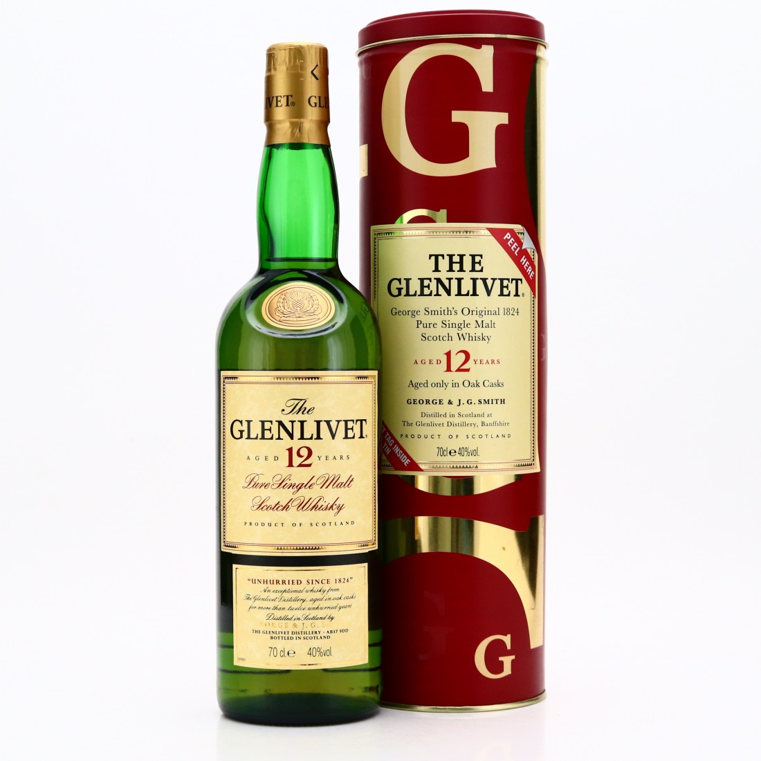 Glenlivet 12 Year Old 1990s | Whisky Auctioneer