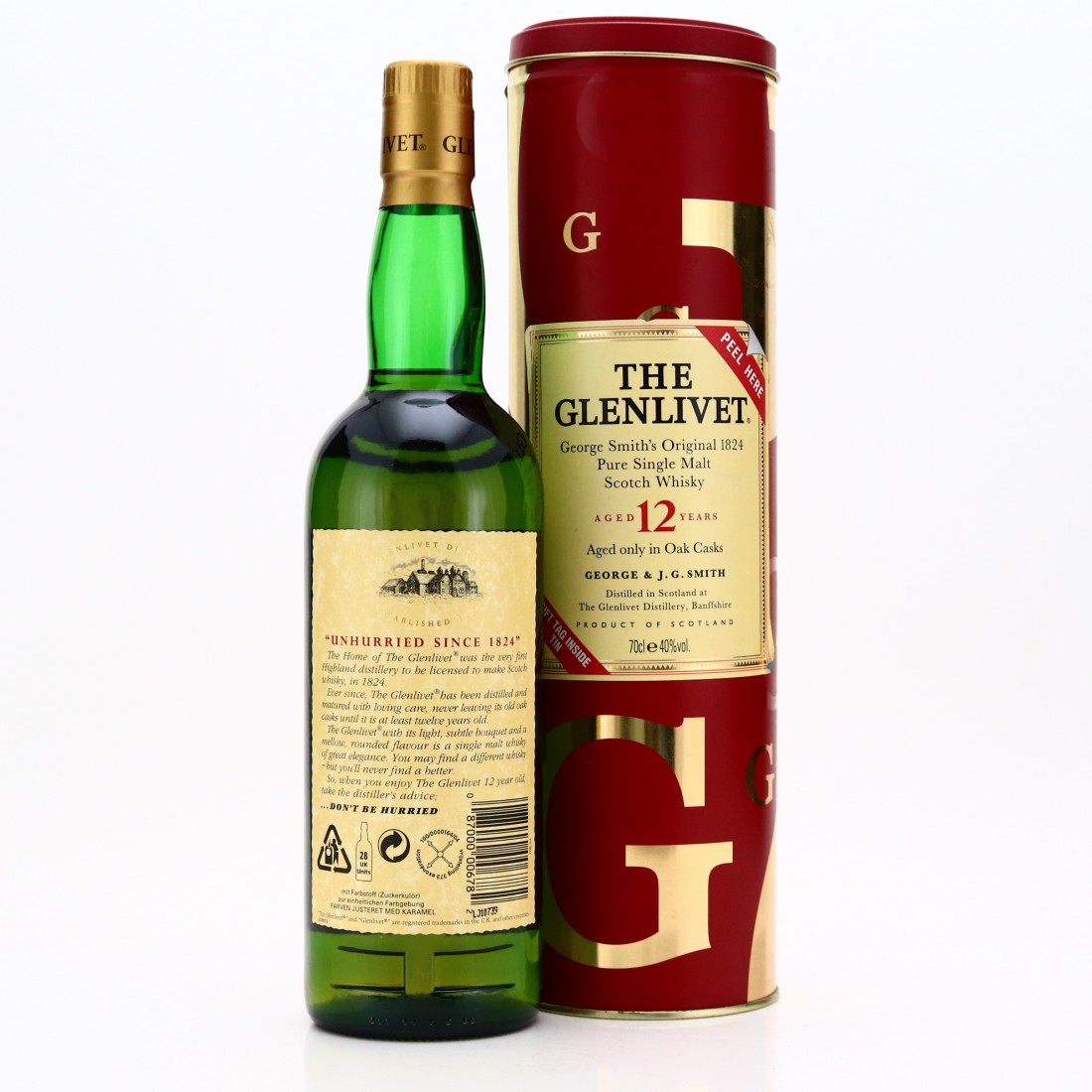 Glenlivet 12 Year Old 1990s | Whisky Auctioneer