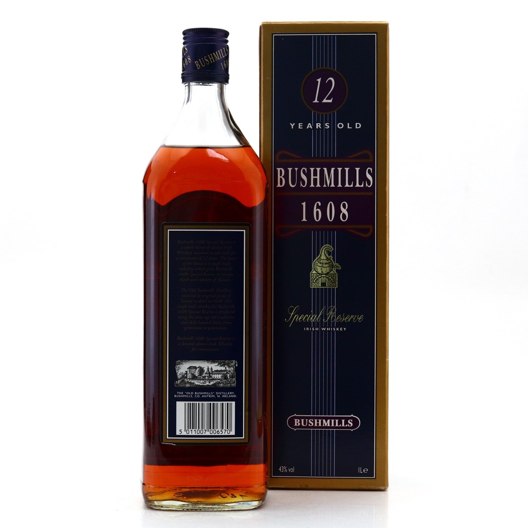 Bushmills '1608' Special Reserve 12 Year Old 1 Litre | Whisky Auctioneer
