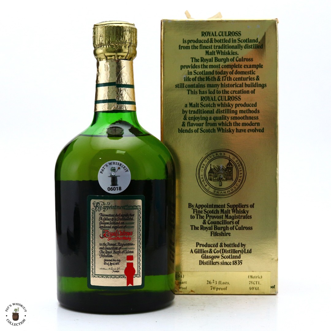 Royal Culross 8 Year Old 1970s | Whisky Auctioneer