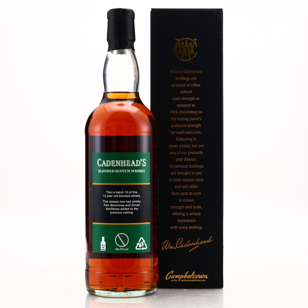 William Cadenhead 12 Year Old Blend | Whisky Auctioneer
