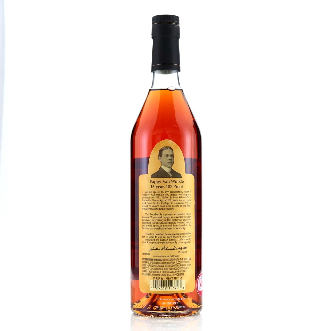 Pappy Van Winkle 15 Year Old Family Reserve 2020 | Whisky Auctioneer