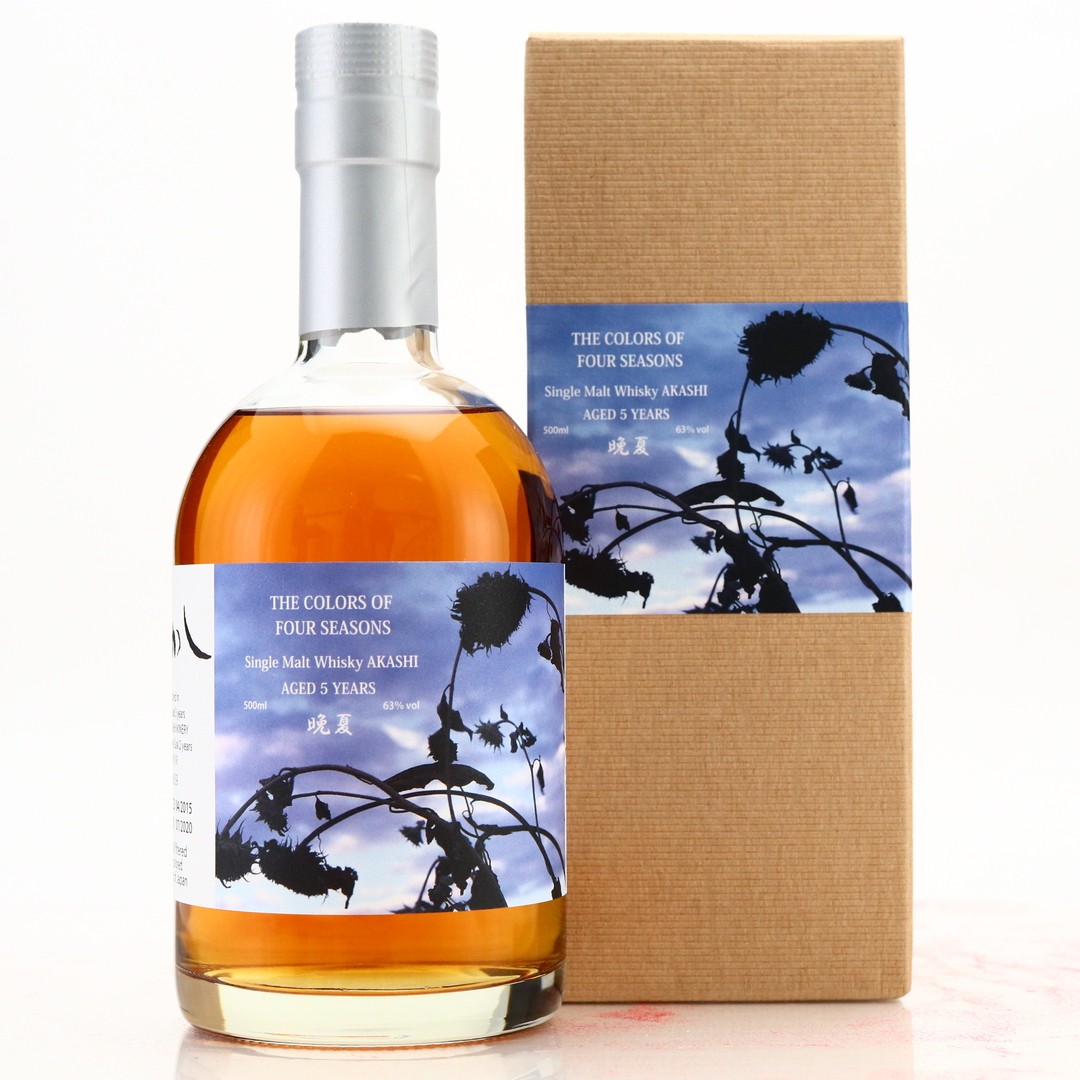 Akashi 2015 Single Cask #61191 50cl / The Colors of Four Seasons ...