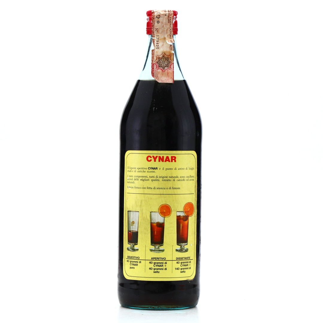 Cynar Artichoke Liqueur 1 Litre 1970s | Whisky Auctioneer