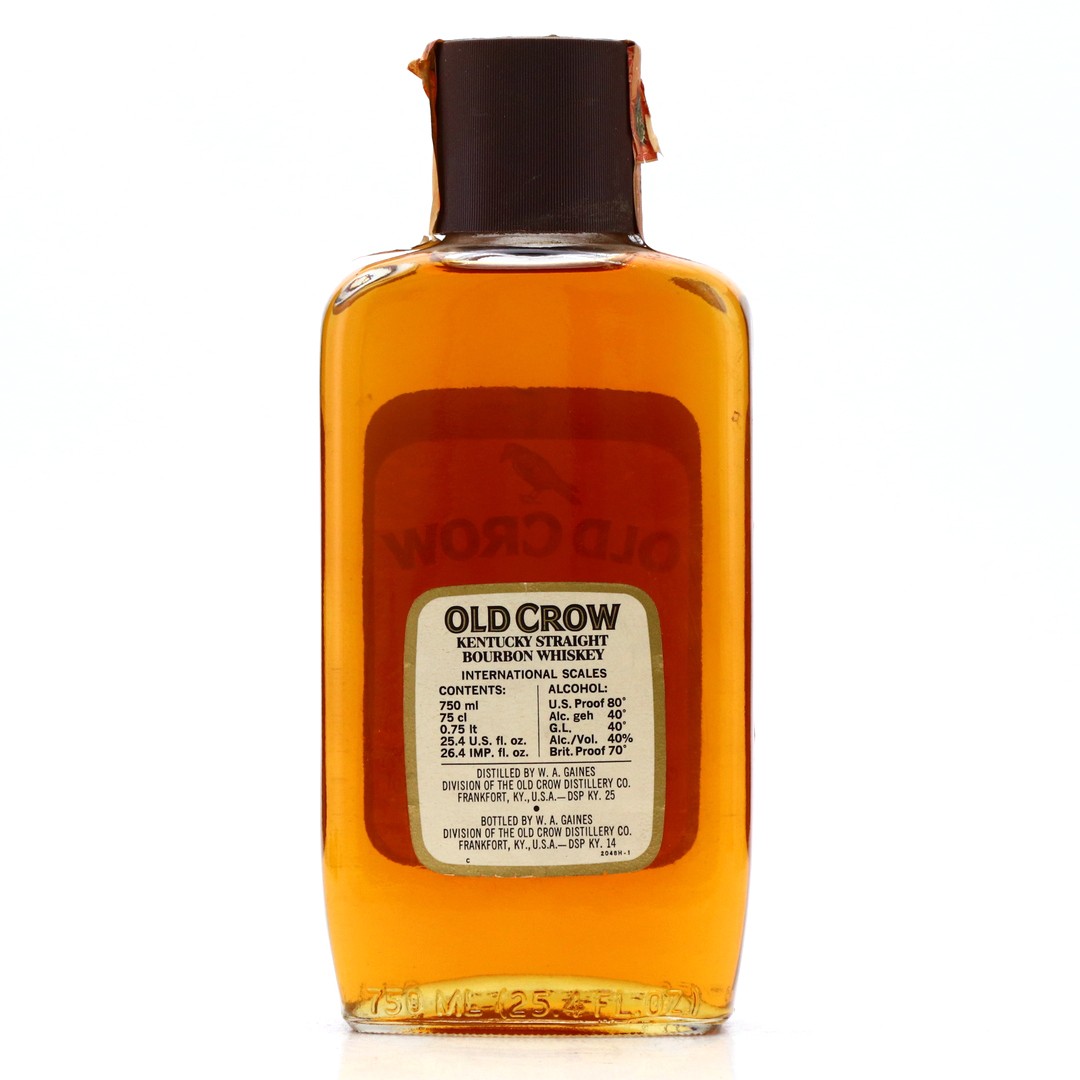Old Crow Traveler Fifth Bourbon 1970s | Whisky Auctioneer