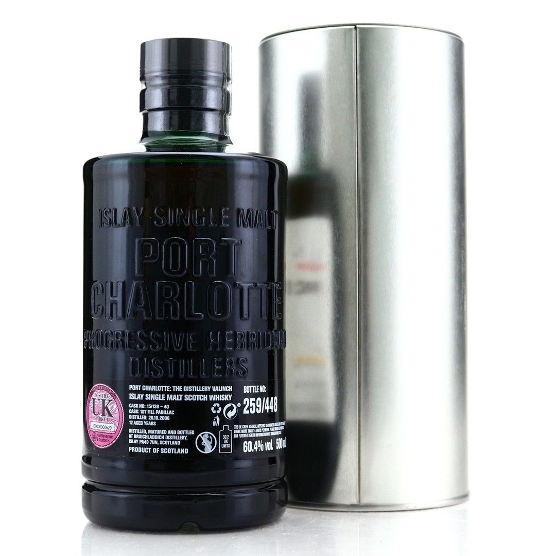 Port Charlotte 2006 Valinch 12 Year Old / PAC:01 | Whisky Auctioneer
