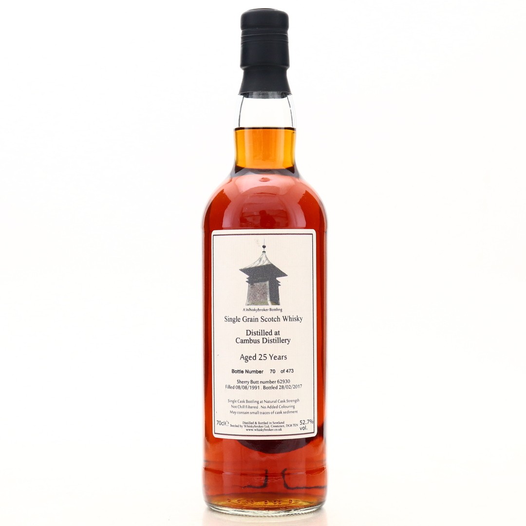 Cambus 1991 Whisky Broker 25 Year Old | Whisky Auctioneer
