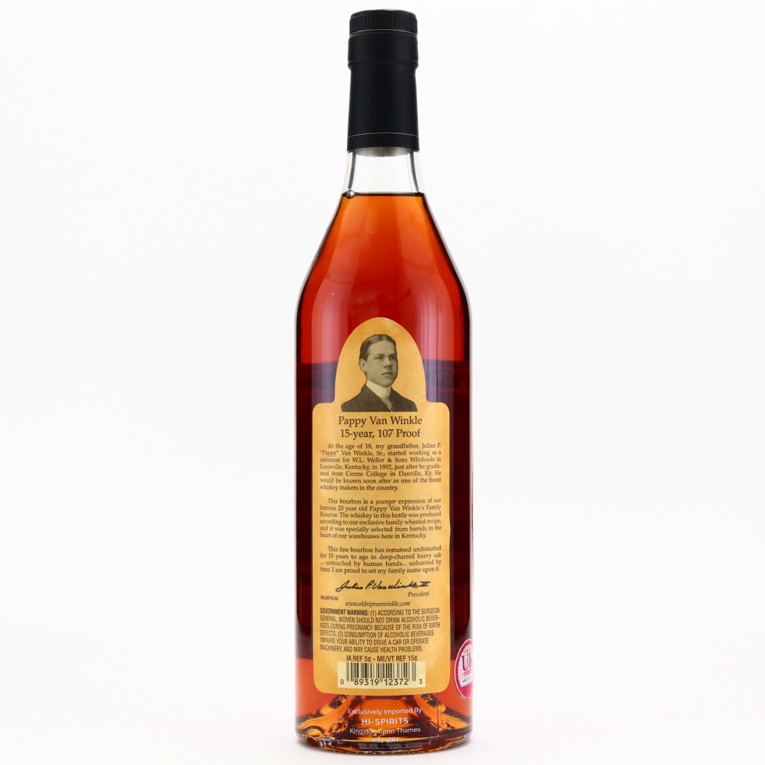 Pappy Van Winkle 15 Year Old Family Reserve 2020 | Whisky Auctioneer