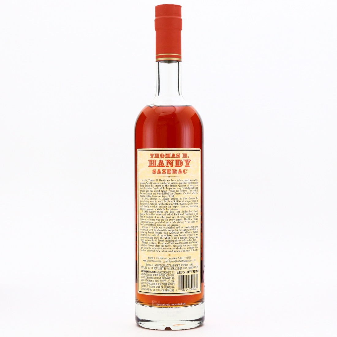 Thomas H Handy Sazerac Rye 2020 Release | Whisky Auctioneer