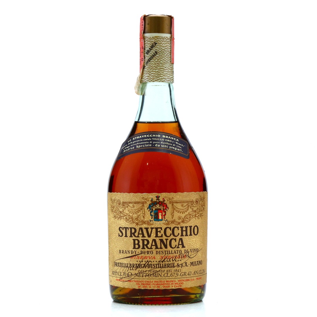 Fratelli Branca Stravecchio Brandy Riserva Speciale 1950s | Whisky ...