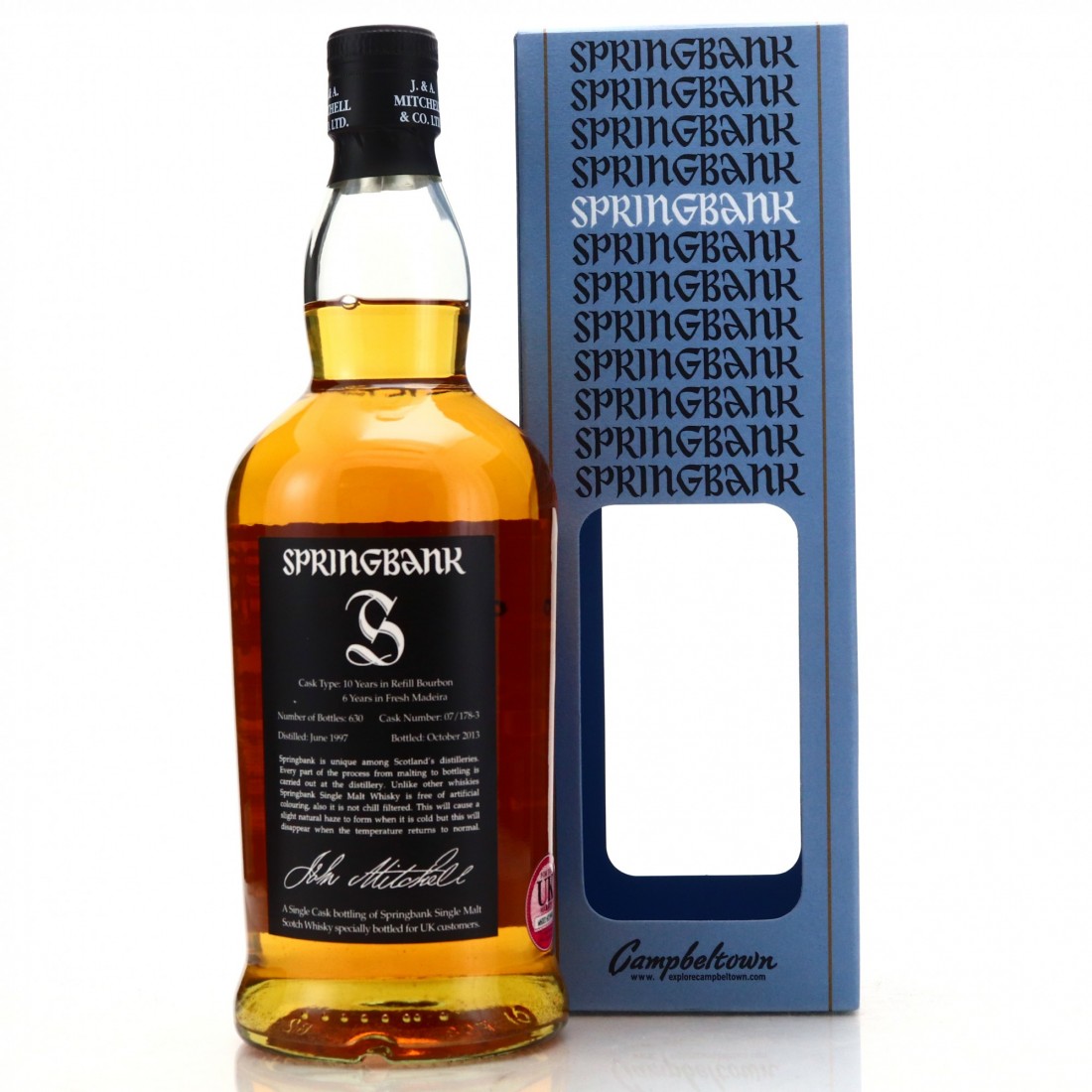 Springbank 1997 Madeira Wood 16 Year Old | Whisky Auctioneer