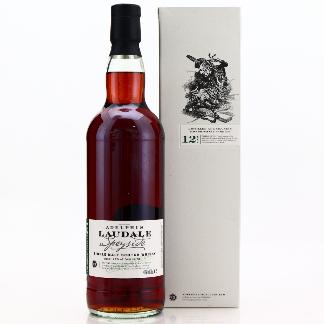 Dailuaine 12 Year Old Adelphi Laudale Batch #3 | Whisky Auctioneer