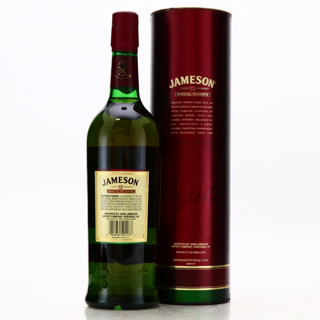 Jameson 12 Year Old Special Reserve 75cl / US Import | Whisky Auctioneer