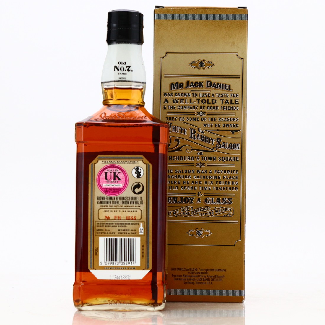 Jack Daniel's White Rabbit Saloon Special Edition | Whisky Auctioneer