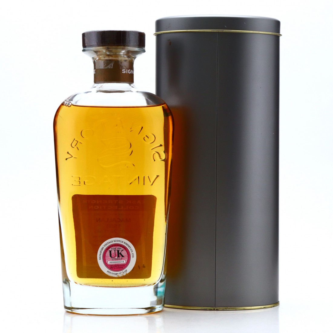 Macallan 1988 Signatory Vintage 20 Year Old Cask Strength | Whisky ...