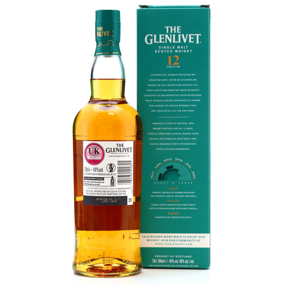 Glenlivet 12 Year Old Double Oak | Whisky Auctioneer